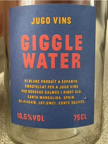 Jugo Vins Giggle Water | Vivino US