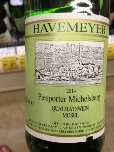 Havemeyer Piesporter Michelsberg Riesling | Vivino