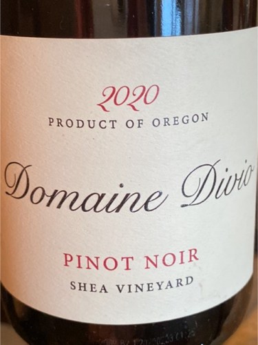 Domaine Divio Shea Vineyard Pinot Noir | Vivino US