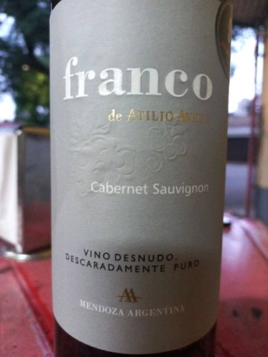 Atilio Avena Franco Cabernet Sauvignon | Vivino English