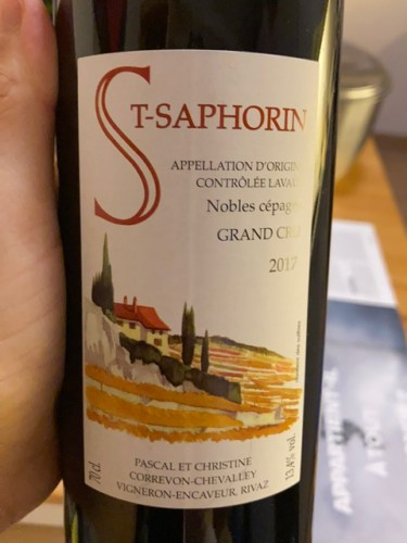 Pascal et Christine Correvon-Chevalley Nobles Cepages Grand Cru ...