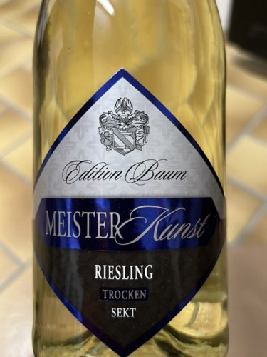 Edition Baum Meister Kunst Riesling Trocken Sekt | Vivino US