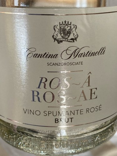 Moscato Martinelli – Cascina San Giovanni Ros-â Ros-ae Brut Rosé ...