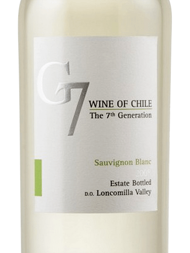 The 7th Generation - G7 Sauvignon Blanc | Vivino Português (Brasil)