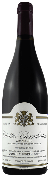 Domaine Joseph Roty Griottes-Chambertin Grand Cru | Vivino Australia