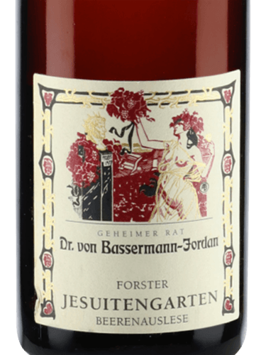 Dr. Von Bassermann-Jordan Forster Jesuitengarten Riesling Beerenauslese ...