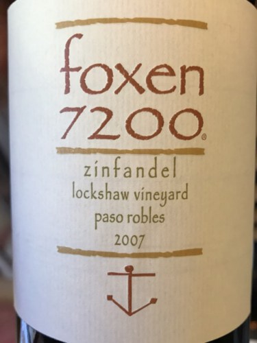 Foxen Lockshaw Vineyard Zinfandel | Vivino US