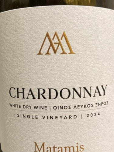 Matamis Signle Vineyard Chardonnay | Vivino US