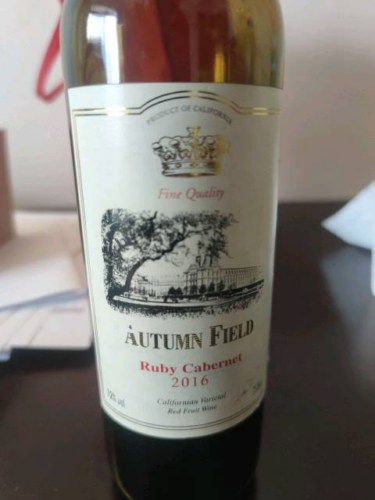 Autumn Field Ruby Cabernet | Vivino US