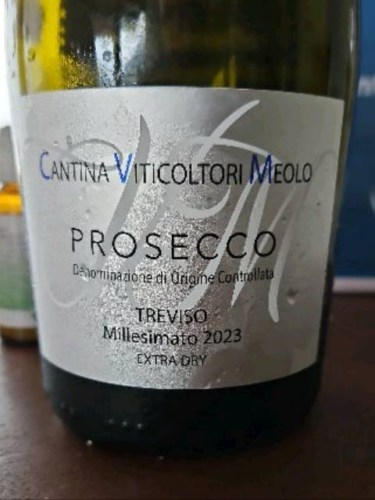 Cantina Viticoltori Meolo Prosecco Treviso Millesimato Extra Dry ...