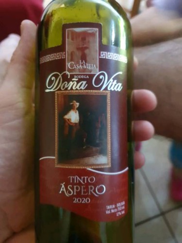 2019 La Casa Vieja - Doña Vita Tinto Aspero | Vivino US