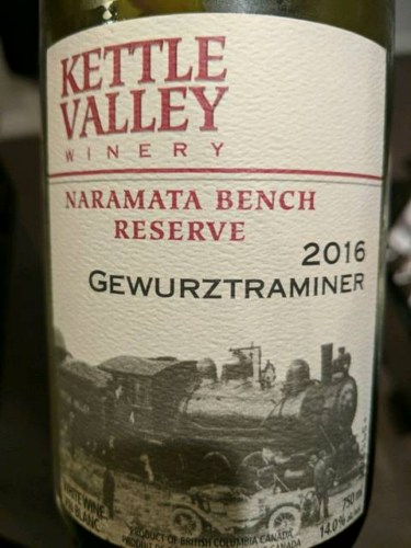 2017 Kettle Valley Reserve Gewürztraminer | Vivino Canada