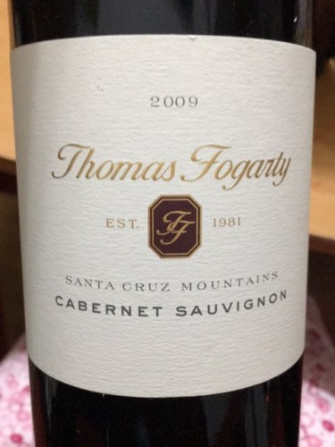 2009 Thomas Fogarty Cabernet Sauvignon | Vivino US