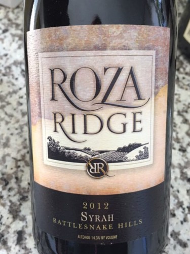Roza Ridge Syrah | Vivino US