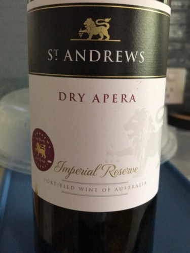 St.Andrews Imperial Reserve Medium Dry Apera | Vivino US