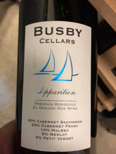 Busby Cellars Apparition | Vivino US