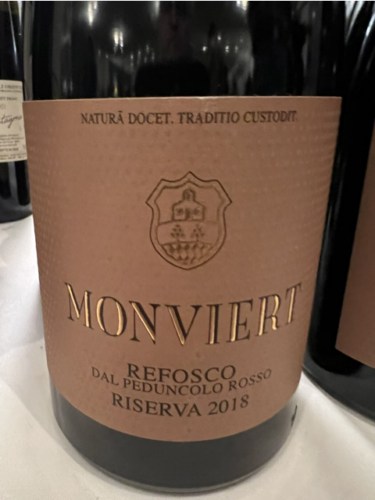 Monviert Refosco dal Peduncolo Rosso Riserva | Vivino US