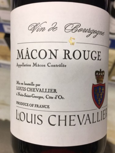 Louis Chevallier Mâcon Rouge | Vivino US