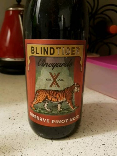 Blind Tiger Vineyards Reserve Pinot Noir | Vivino US