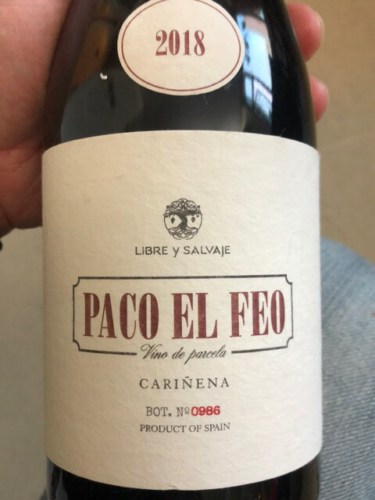 Camino Del Bosque - Libre Y Salvaje Paco El Feo Cariñena | Vivino Canada