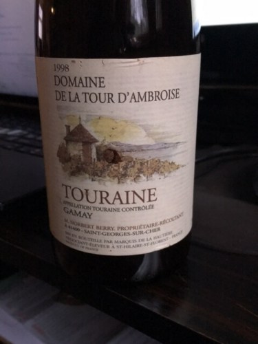 Domaine de la Tour Ambroise Touraine Gamay | Vivino English