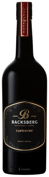 N.V. Backsberg Cape Ruby Port | Vivino US