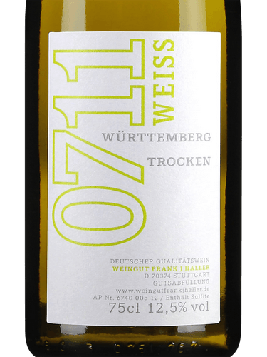 Frank J.Haller 0711 Weiss Trocken | Vivino US