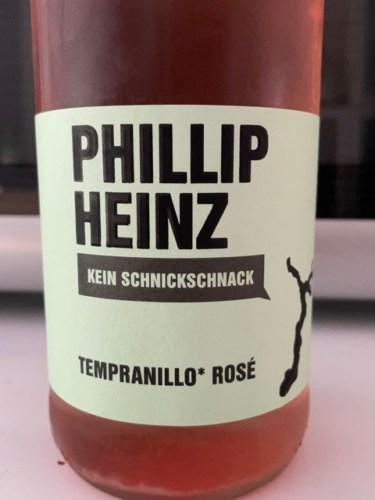 Phillip Heinz Kein Schnickschnack Tempranillo Rosé | Vivino