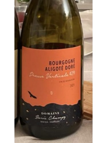 Domaine Boris Champy Presse Verticale 429 Bourgogne Aligoté Doré ...