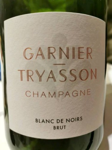 Garnier Tryasson Blanc de Noirs Brut Champagne | Vivino US