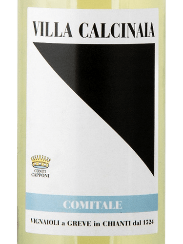 Conti Capponi - Villa Calcinaia Comitale Bianco dei Colli della Toscana ...