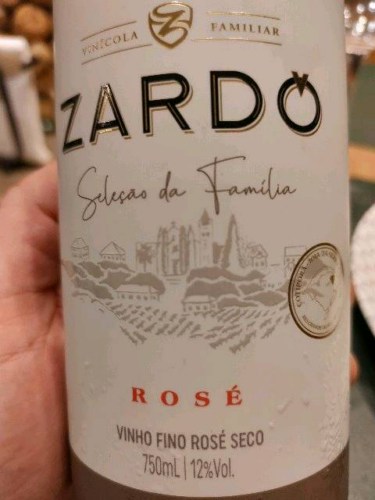Zardo Seleção da Família Rosé Seco | Vivino US
