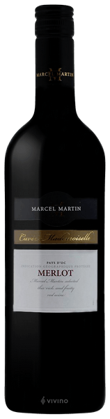 Marcel Martin Cuvée Mademoiselle Merlot | Vivino Nederland