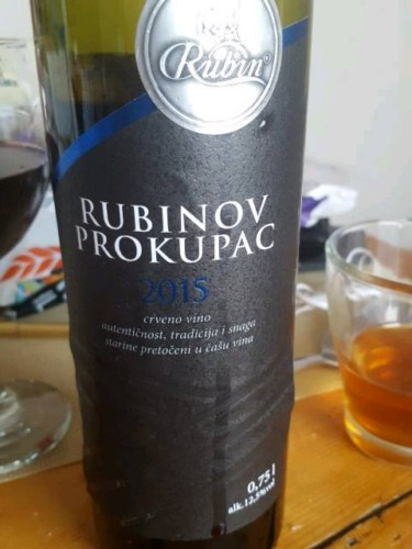 Rubin Rubinov Prokupac | Vivino English