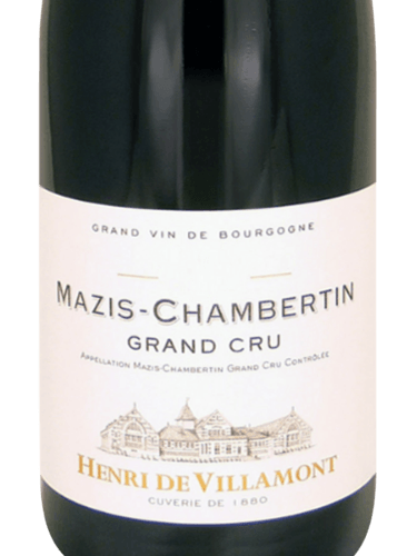 Henri de Villamont Mazis-Chambertin Grand Cru | Vivino English