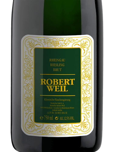 2014 Robert Weil Brut Riesling | Vivino US