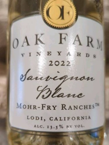 Oak Farm Mohr-Fry Ranches Sauvignon Blanc | Vivino US