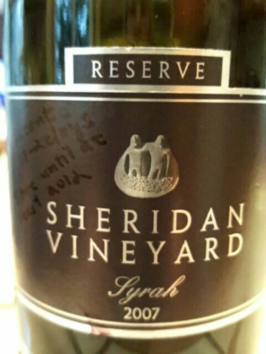 Sheridan Vineyard Reserve Syrah | Vivino US
