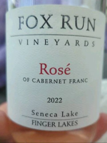 Fox Run Vineyards Rosé of Cabernet Franc | Vivino US