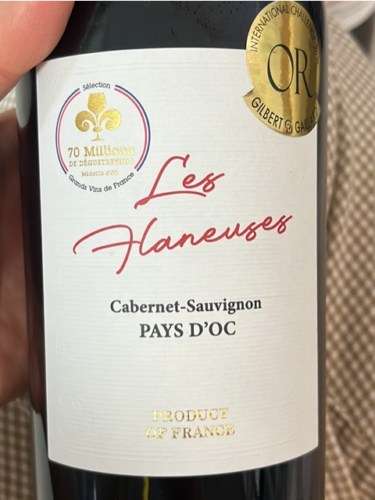Ginestet Les Flaneuses Cabernet Sauvignon | Vivino US