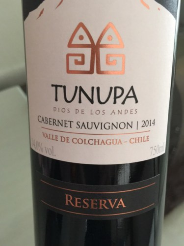 Tunupa Reserva Cabernet Sauvignon | Vivino Brasil