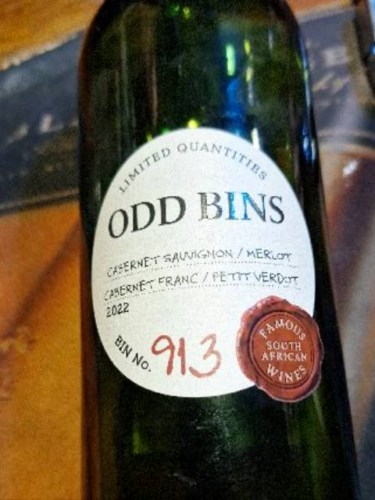 Odd Bins Bin Number 913 Red Blend | Vivino English