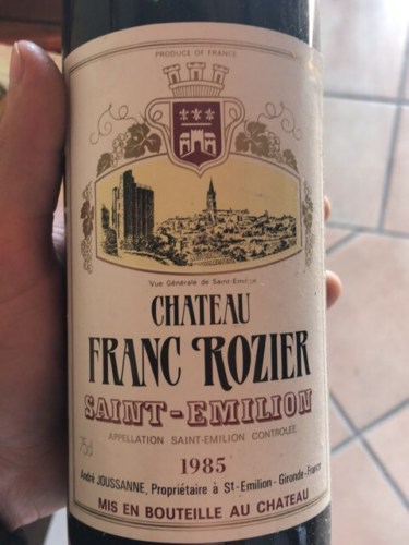 Château Franc Rozier Saint-Émilion | Vivino France