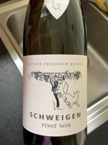 2018 Friedrich Becker Schweigen Pinot Noir | Vivino US