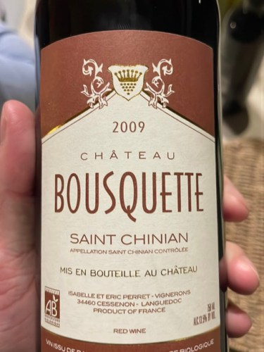 Château Bousquette Saint-Chinian | Vivino 日本