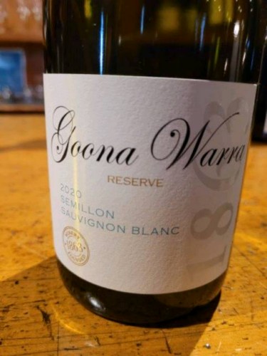 Goona Warra Reserve Sémillon - Sauvignon Blanc | Vivino US