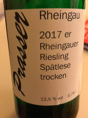 Johannes Prasser Riesling Spätlese Trocken | Vivino US