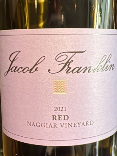 Jacob Franklin Naggiar Vineyard Red | Vivino English