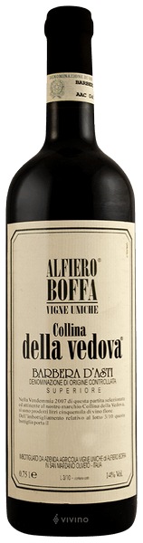 Vigne Uniche di Alfiero Boffa Collina della Vedova Barbera d'Asti ...