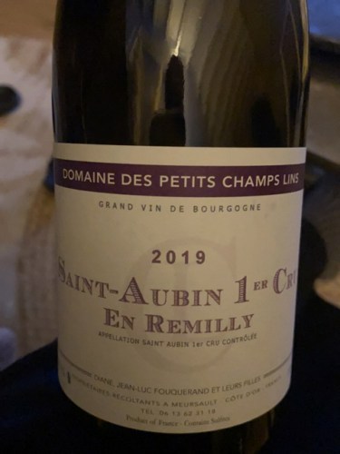 Domaine des Petits Champs Lins Saint-Aubin 1er Cru 'En Remilly' Blanc ...